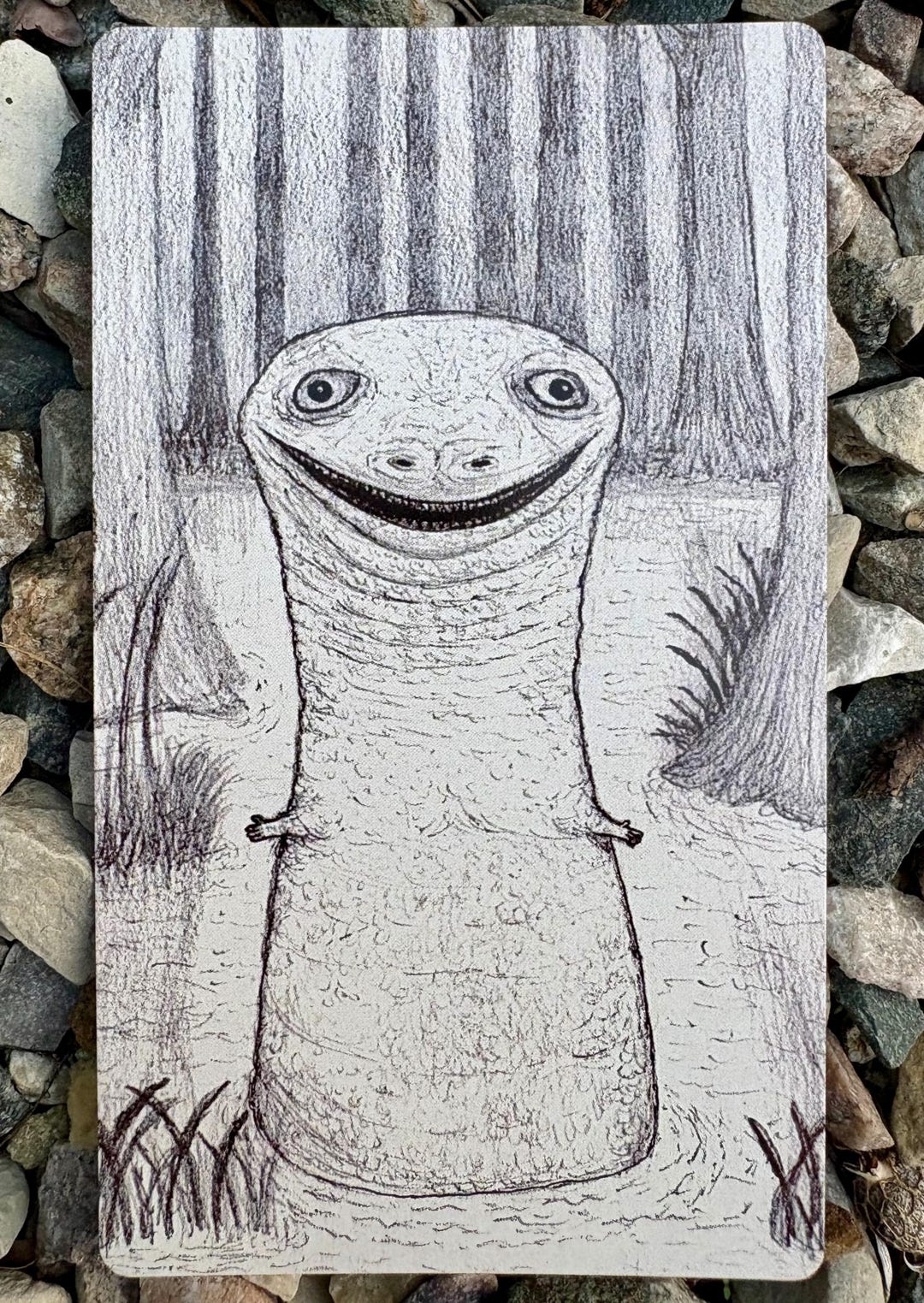 Cryptid Art Card Deck: Hand-drawn Folklore Illustrations - Etsy