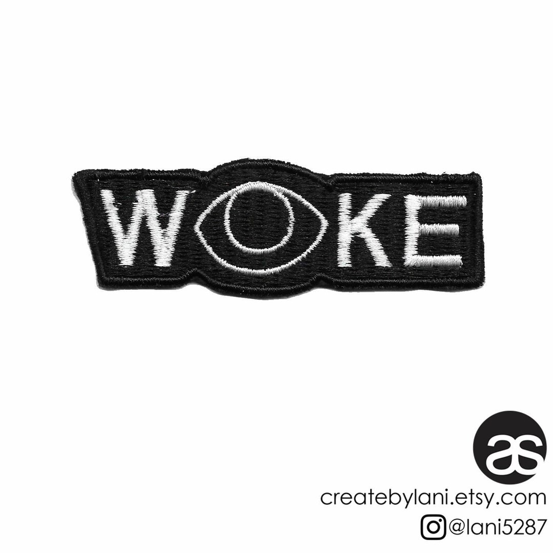 WOKE Iron-on Patch - Etsy