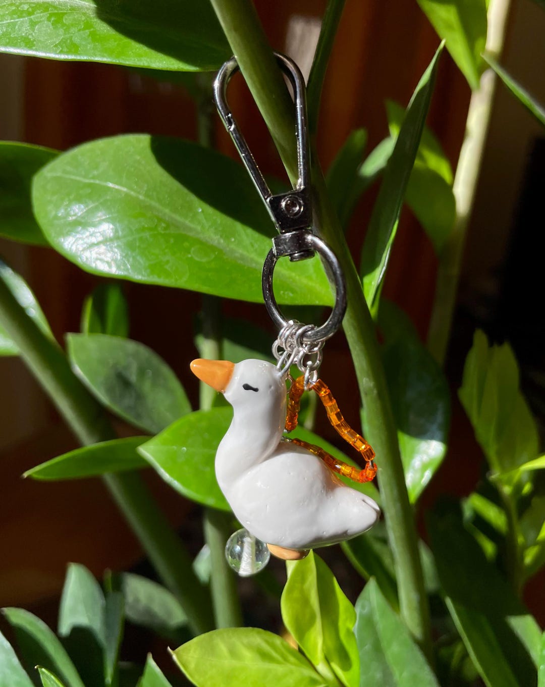 Goose Keychain/charm, in Ceramic - Etsy