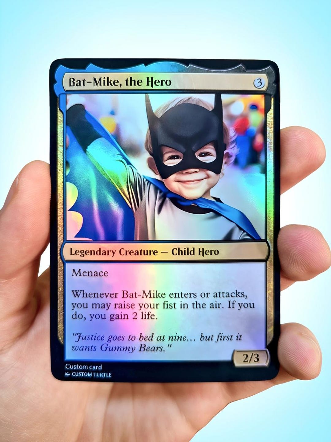 Custom Foil Card, Inspired by Mtg, Unique Collectible Gift - Etsy