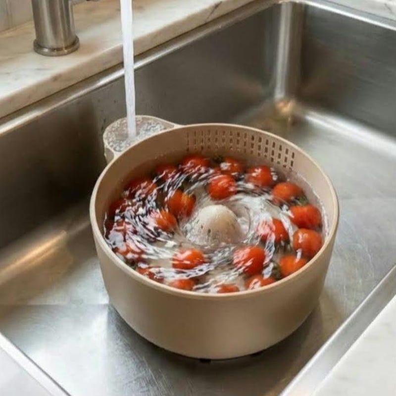 Fruit Cleaning Bowl - Etsy UK