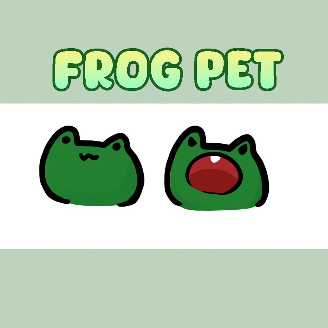Frog Vtuber Pet - Etsy