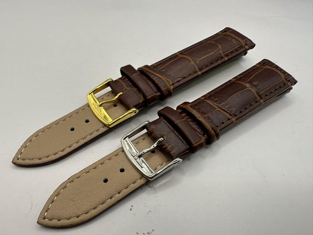 Longines Leather Strap Brown Watch Band 18mm 19mm 20mm With Buckle - Etsy