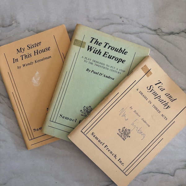 Samuel French - Etsy