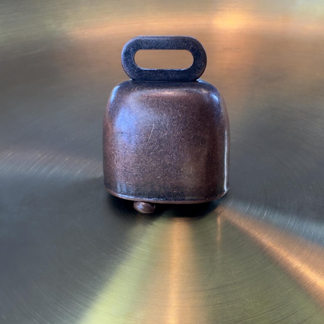 Rustic Bronze Cowbell: Vintage Farmhouse Metal Bell - Etsy
