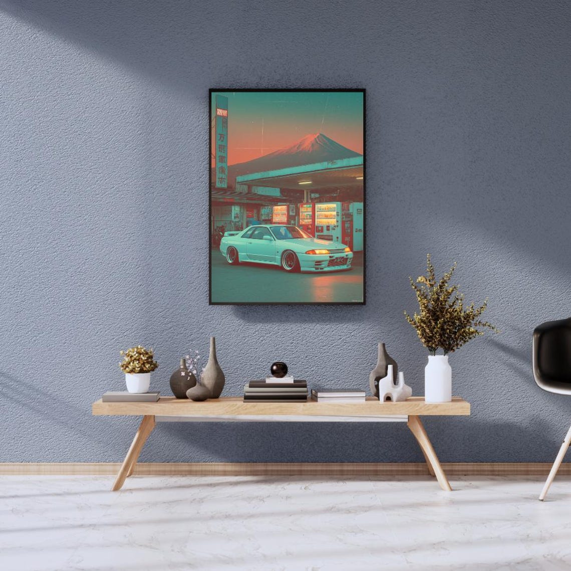 Nissan Skyline R32 GT-R Poster | JDM Tuner Car Wall Art - Etsy