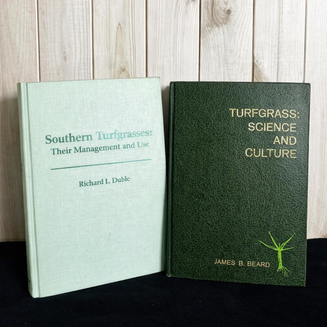 Vintage Turfgrass Book Bundle, Southern Lawn & Soil Science References ...