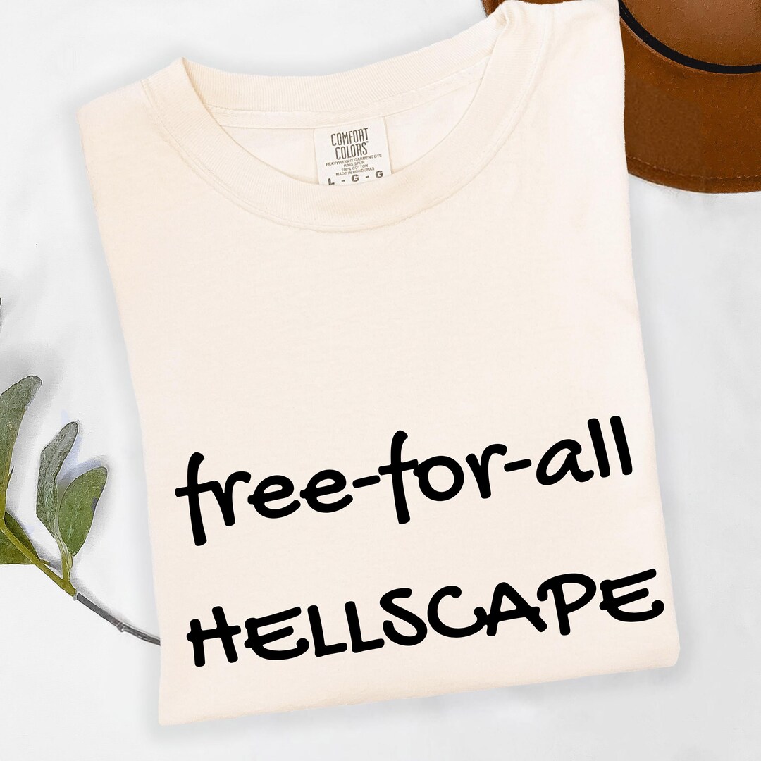 Katie Porter Free-for-all Hellscape Tshirt – Political Tee - Etsy