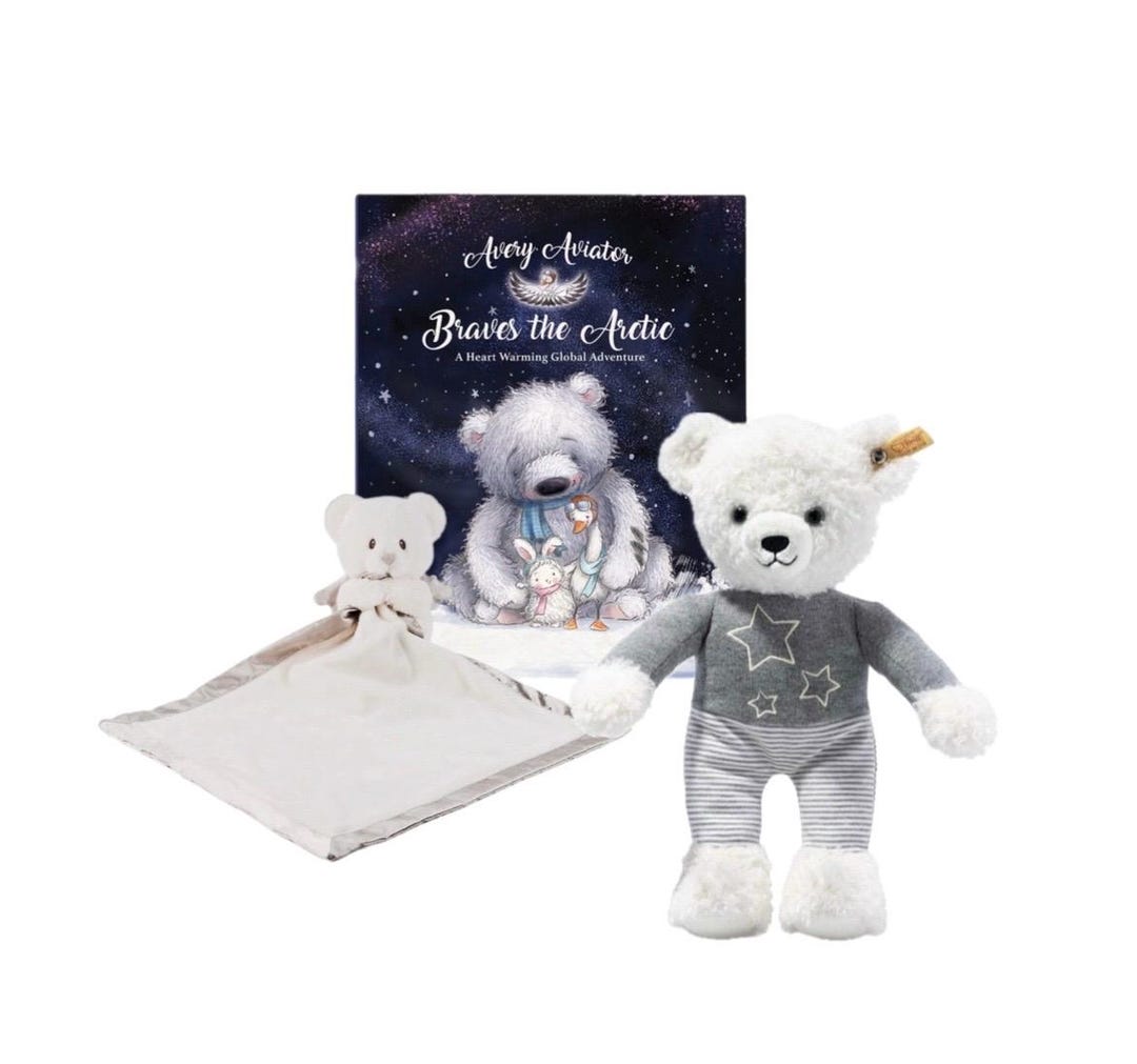 Steiff Glow-in-the-dark Knuffi Teddy Bear, Gund Angel Bear Lovey ...