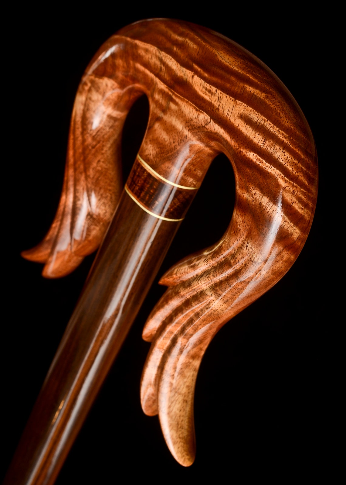 Handmade Bird Cane in Tasmanian Blackwood Walking Stick Gift - Etsy