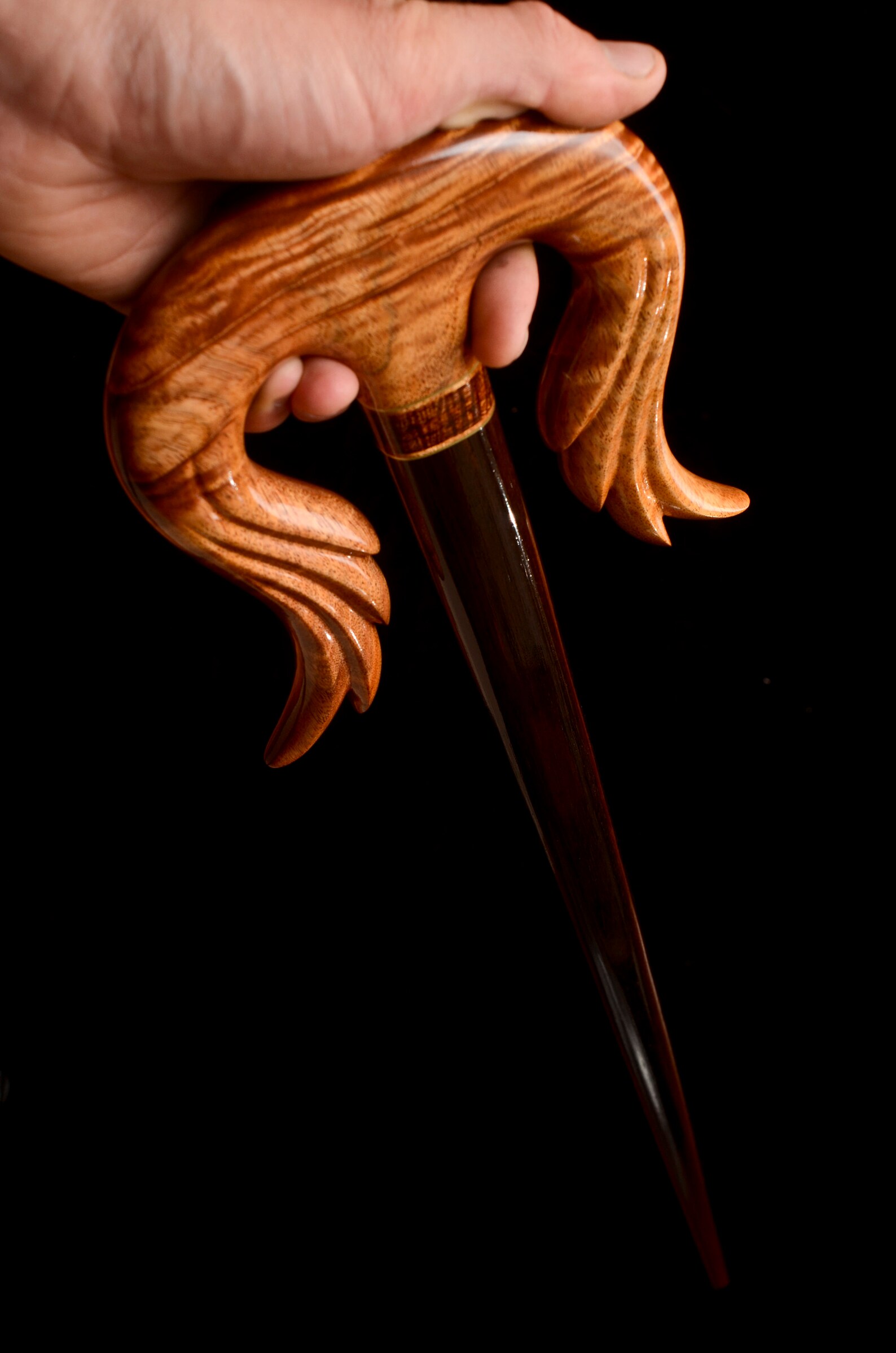 Handmade Bird Cane in Tasmanian Blackwood Walking Stick Gift - Etsy