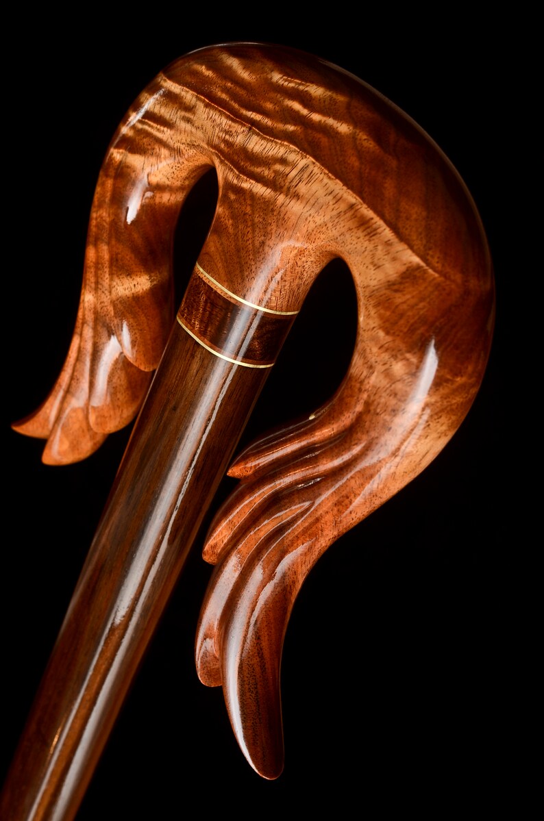 Handmade Bird Cane in Tasmanian Blackwood Walking Stick Gift - Etsy