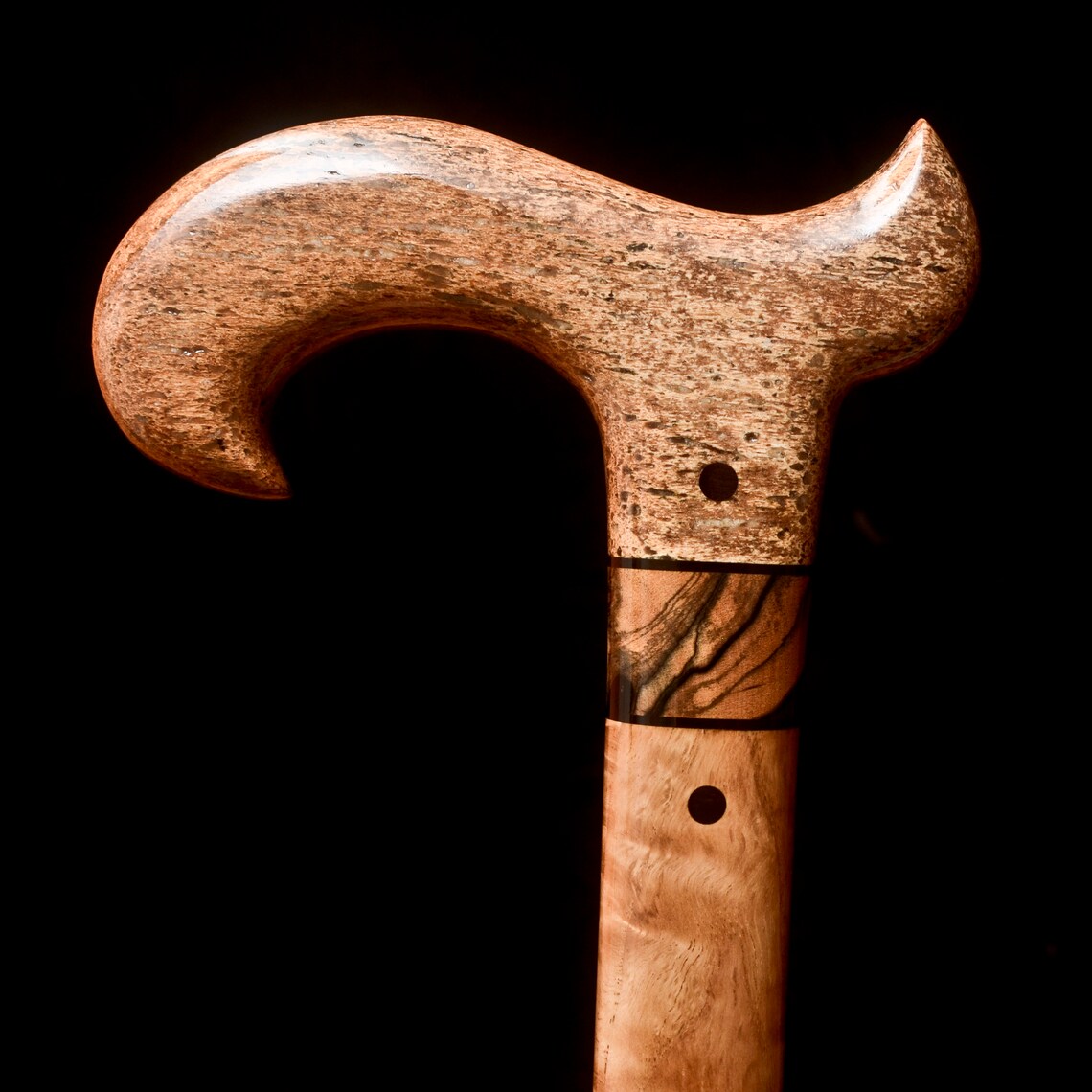 Steller's Sea Cow Bone Cane With Ebony Walking Stick - Etsy