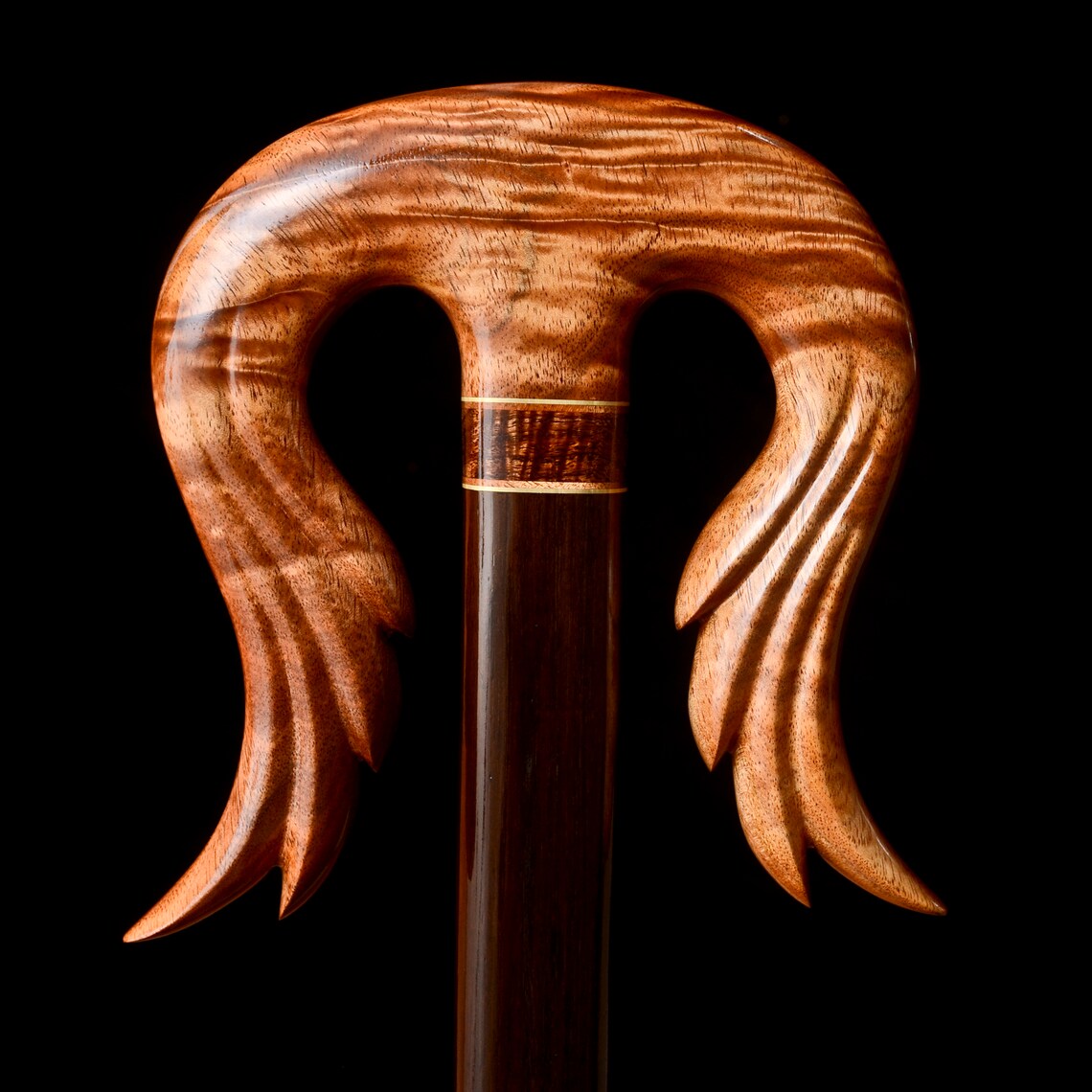 Handmade Bird Cane in Tasmanian Blackwood Walking Stick Gift - Etsy