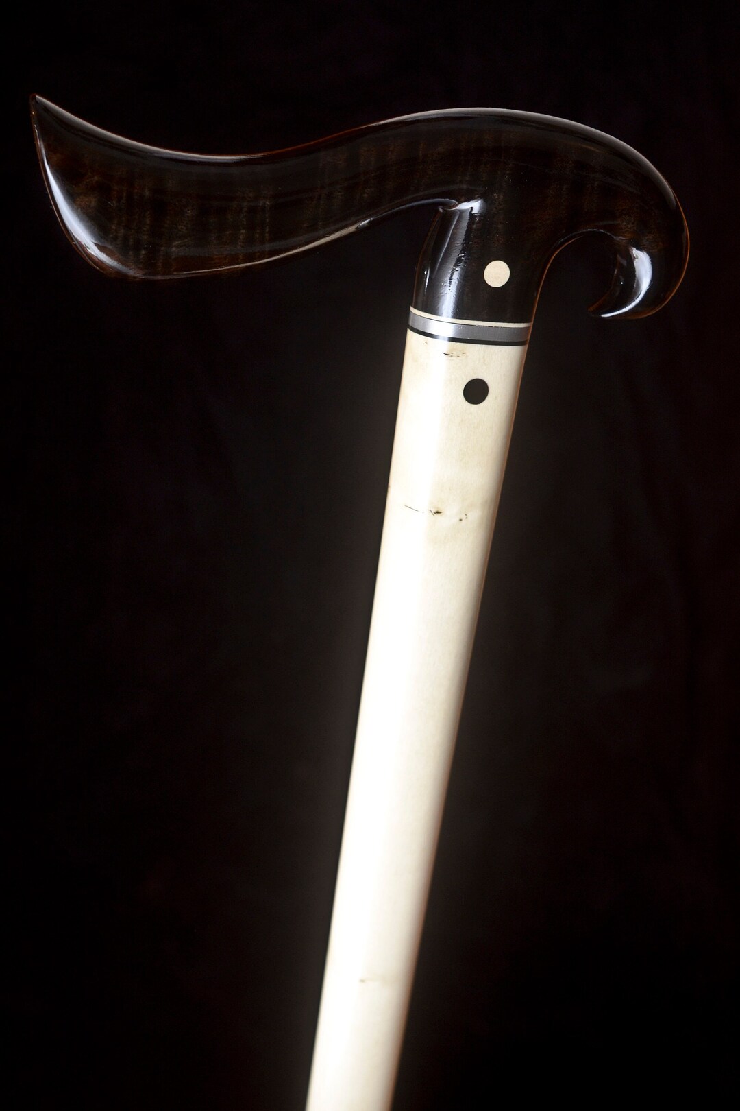 Ancient Cane in Red Gum and Holly Wood Walking Stick, Gift Idea, Wood ...