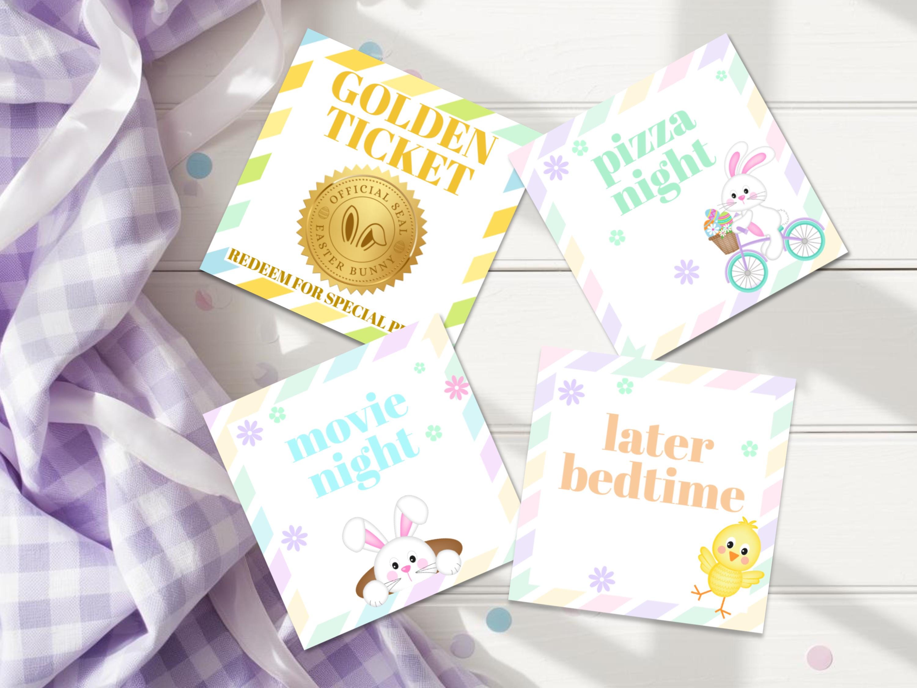 Editable Easter Egg Hunt Tokens, Printable Kids Easter Egg Tokens ...