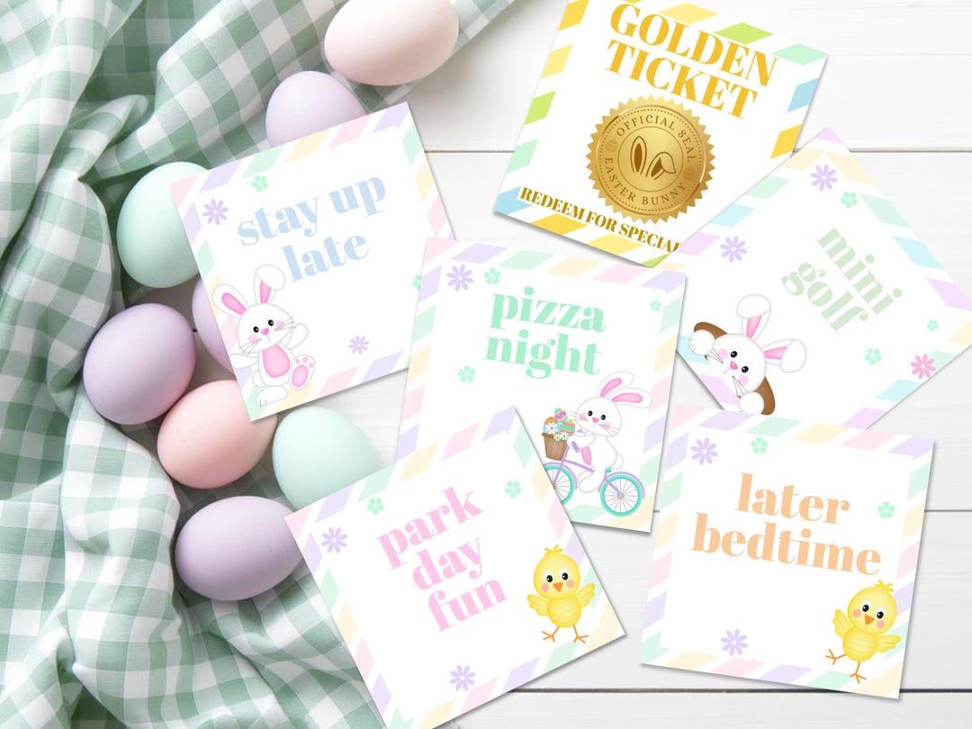 Editable Easter Egg Hunt Tokens, Printable Kids Easter Egg Tokens ...