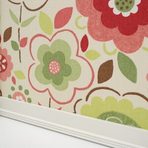 Girls Bulletin Board X-large Floral Magnetic Memo Board - Etsy