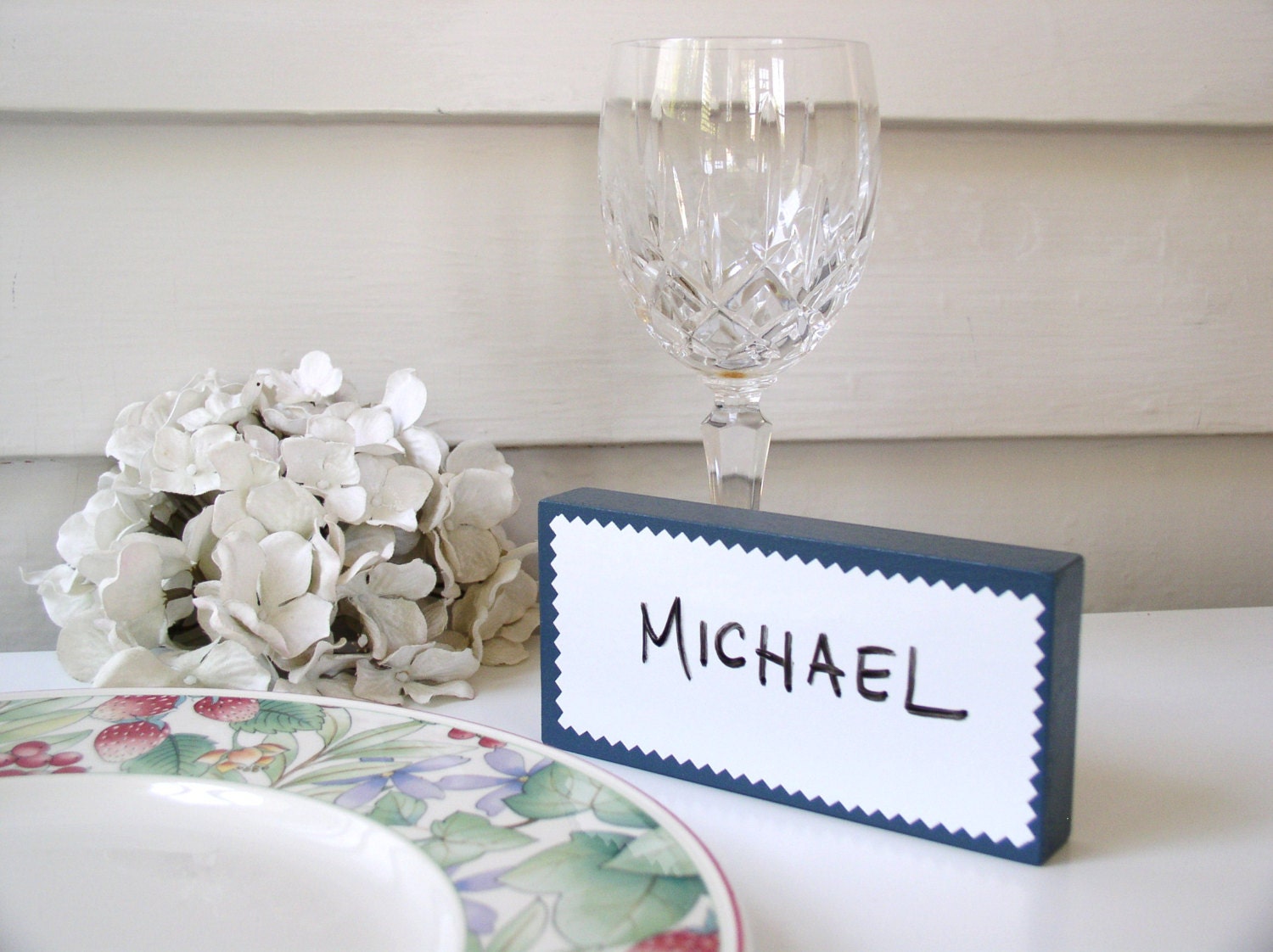 Buffet Table Signs Menu Labels Dry Erase or Chalkboard Blocks - Etsy