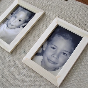Magnetic Wood Picture Frame - YOU CHOOSE SIZE - Solid Wood Photo Frame ...