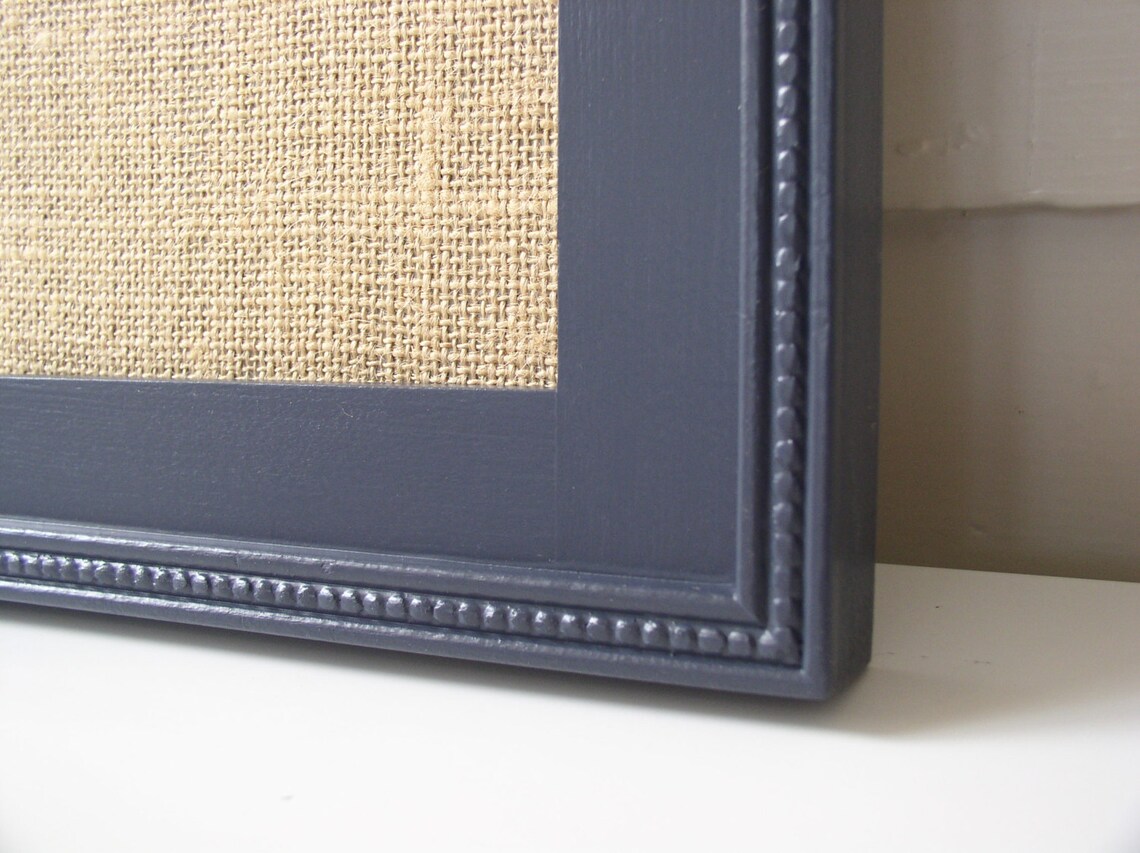 Boys Navy Blue Magnet Board Framed Bulletin Board 14.5 x | Etsy