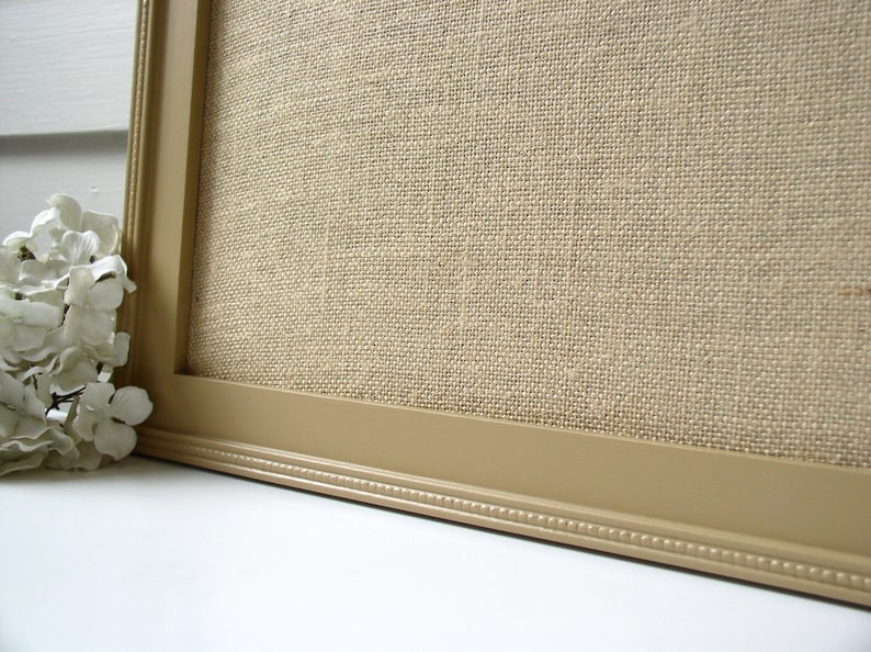 Sisal Inspired MAGNETIC BULLETIN BOARD 26.5 x | Etsy