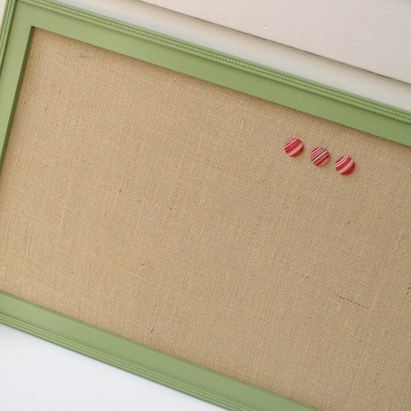 Sage Green Bulletin Board - Etsy