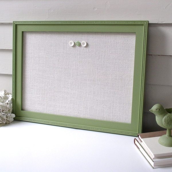 Sage Green Bulletin Board - Etsy
