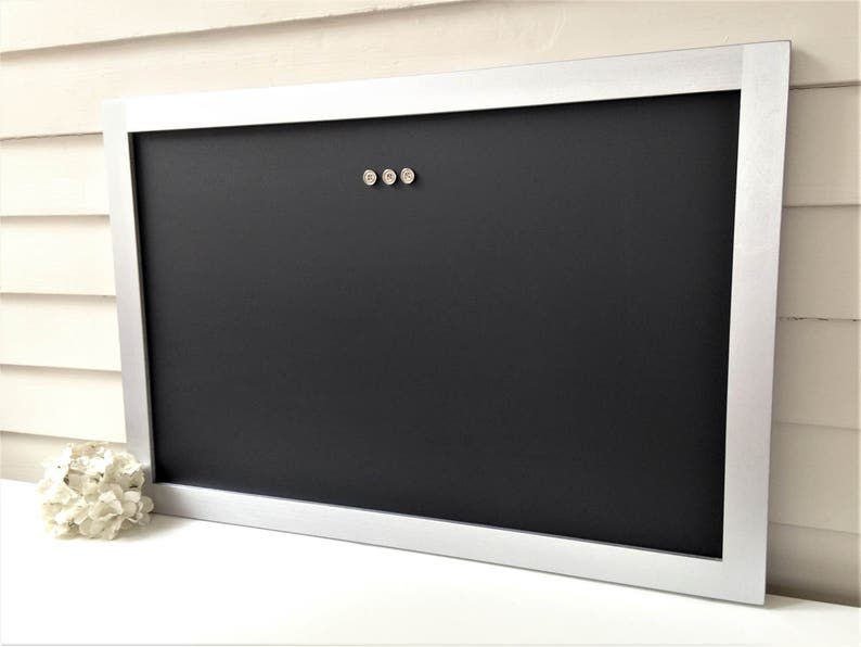 Elegant Magnetic Chalkboard Bulletin Board Magnet Board - Etsy