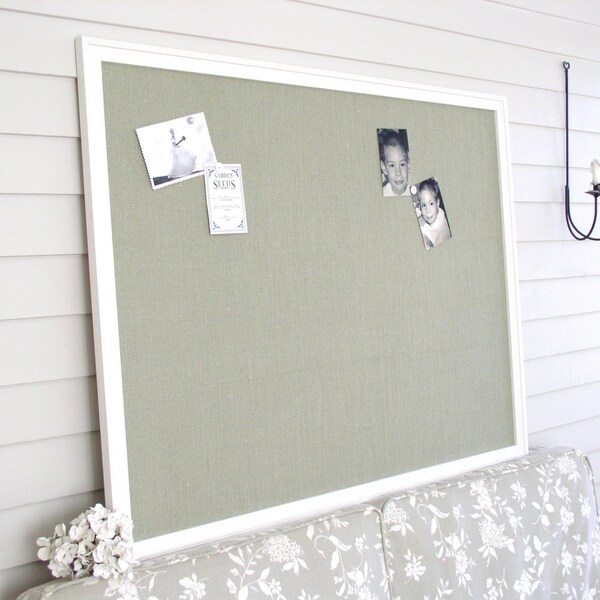 Sage Green Bulletin Board - Etsy