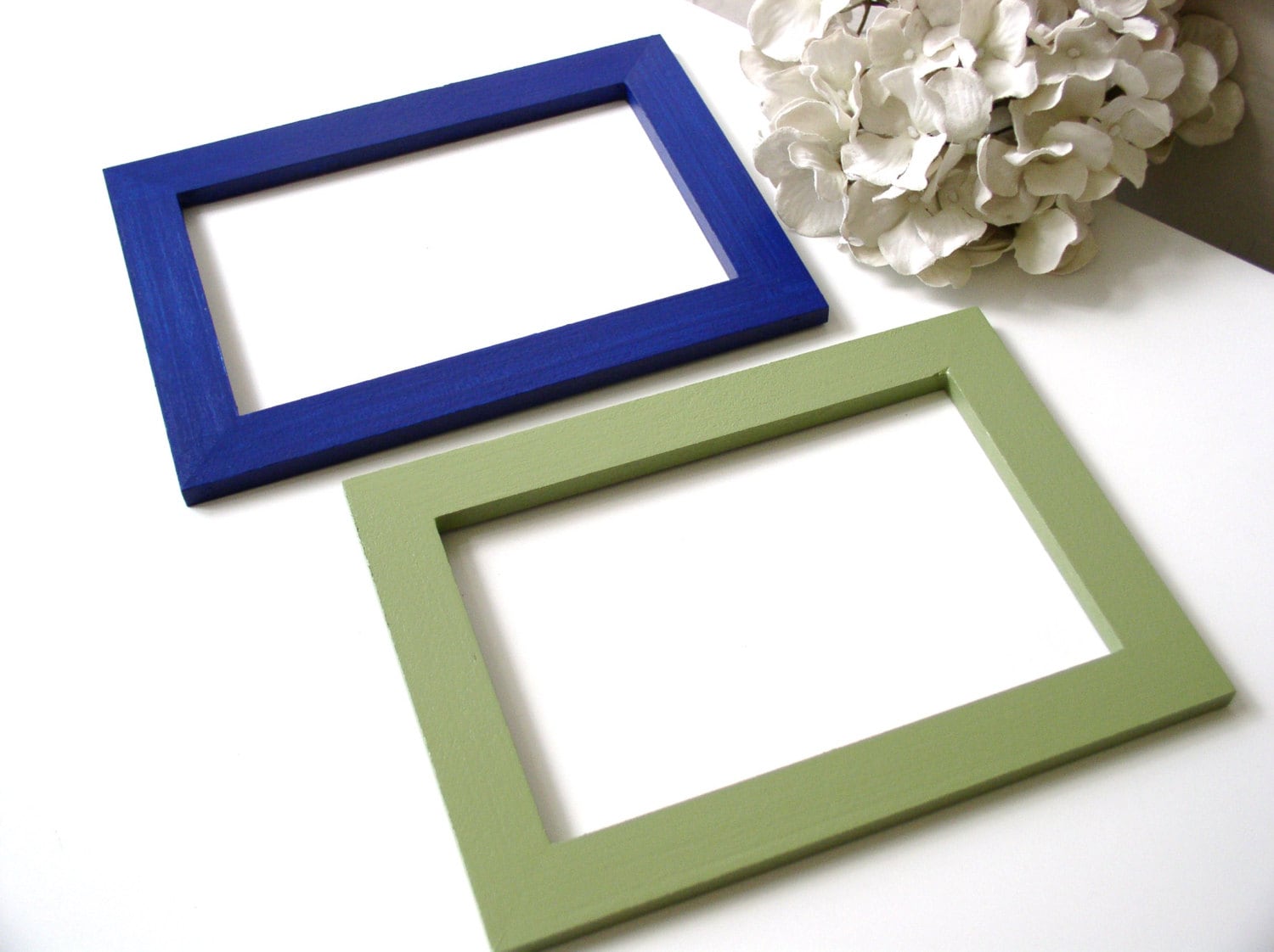 Magnetic Picture Frame - Refrigerator Photo Frame in Solid Wood for ...