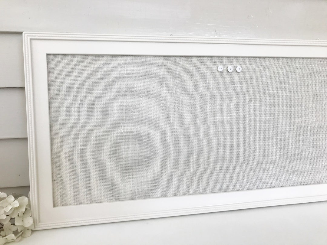 Kitchen Magnet Board, Long Narrow Magnetic Bulletin Board, 14 X 33 ...