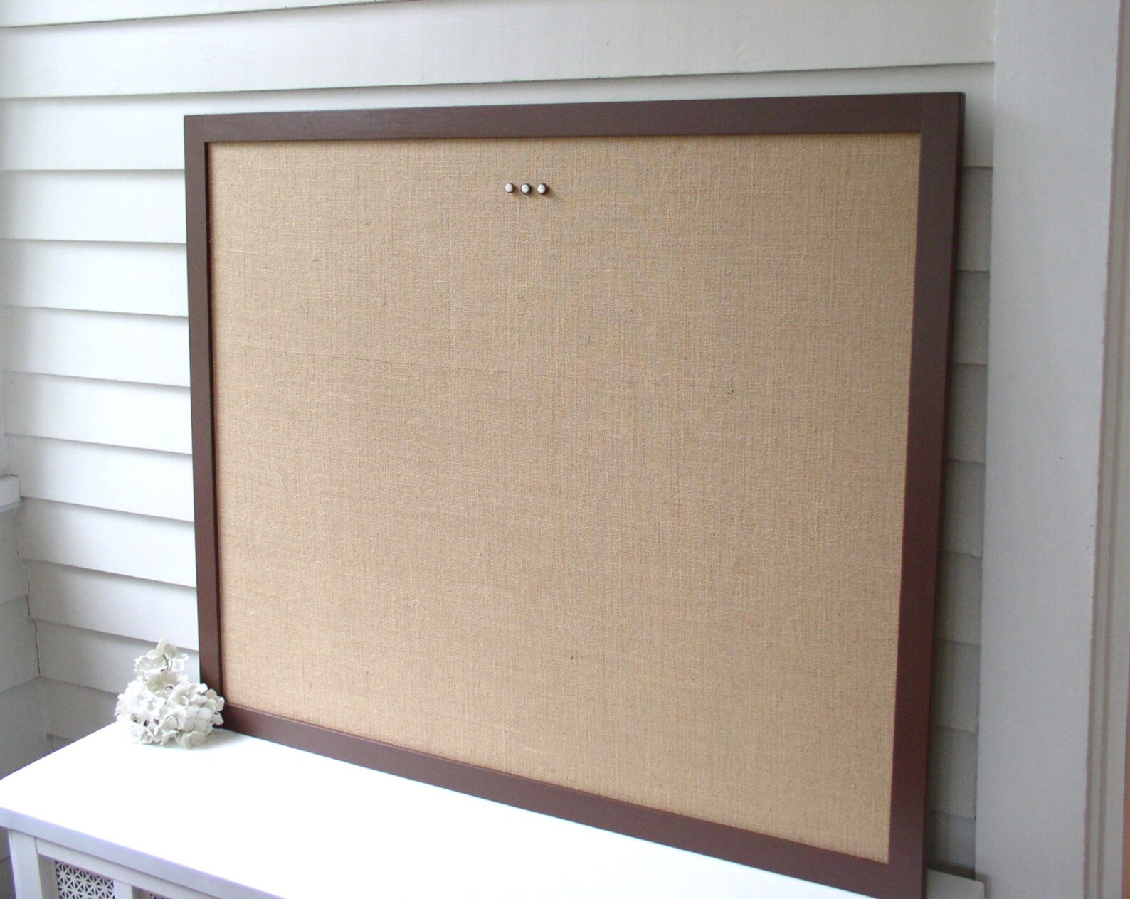 Supersized HUGE Magnetic Bulletin Board With Our Handmade Wood | Etsy