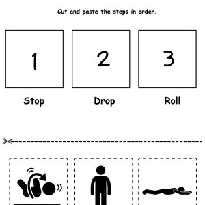 Halloween & Fire Safety Preschool Worksheets – Ages 4-5 (printable PDF ...