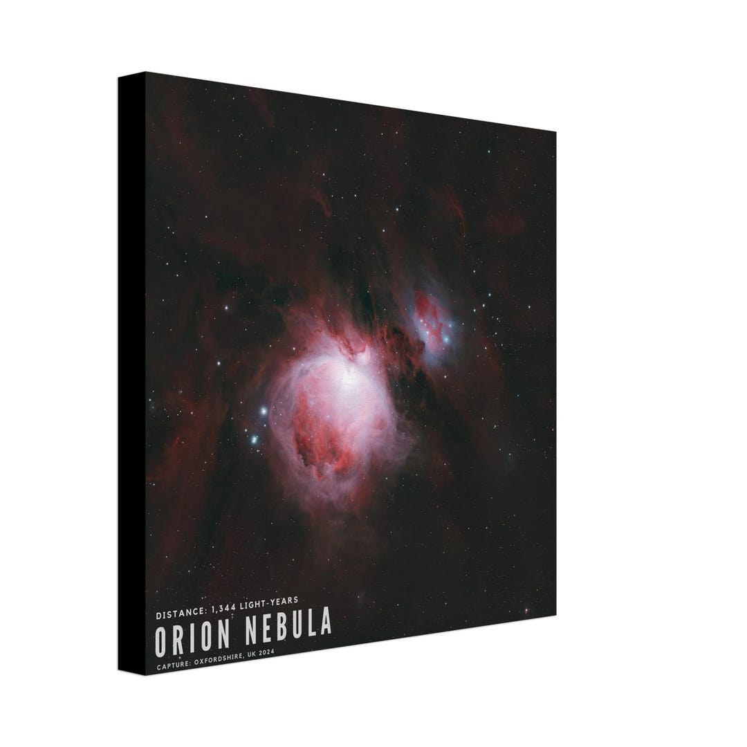Orion Nebula Canvas – Unique Oxfordshire Photography - Etsy