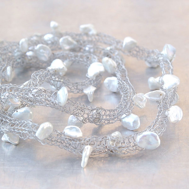 Knitted Jewelry - Etsy