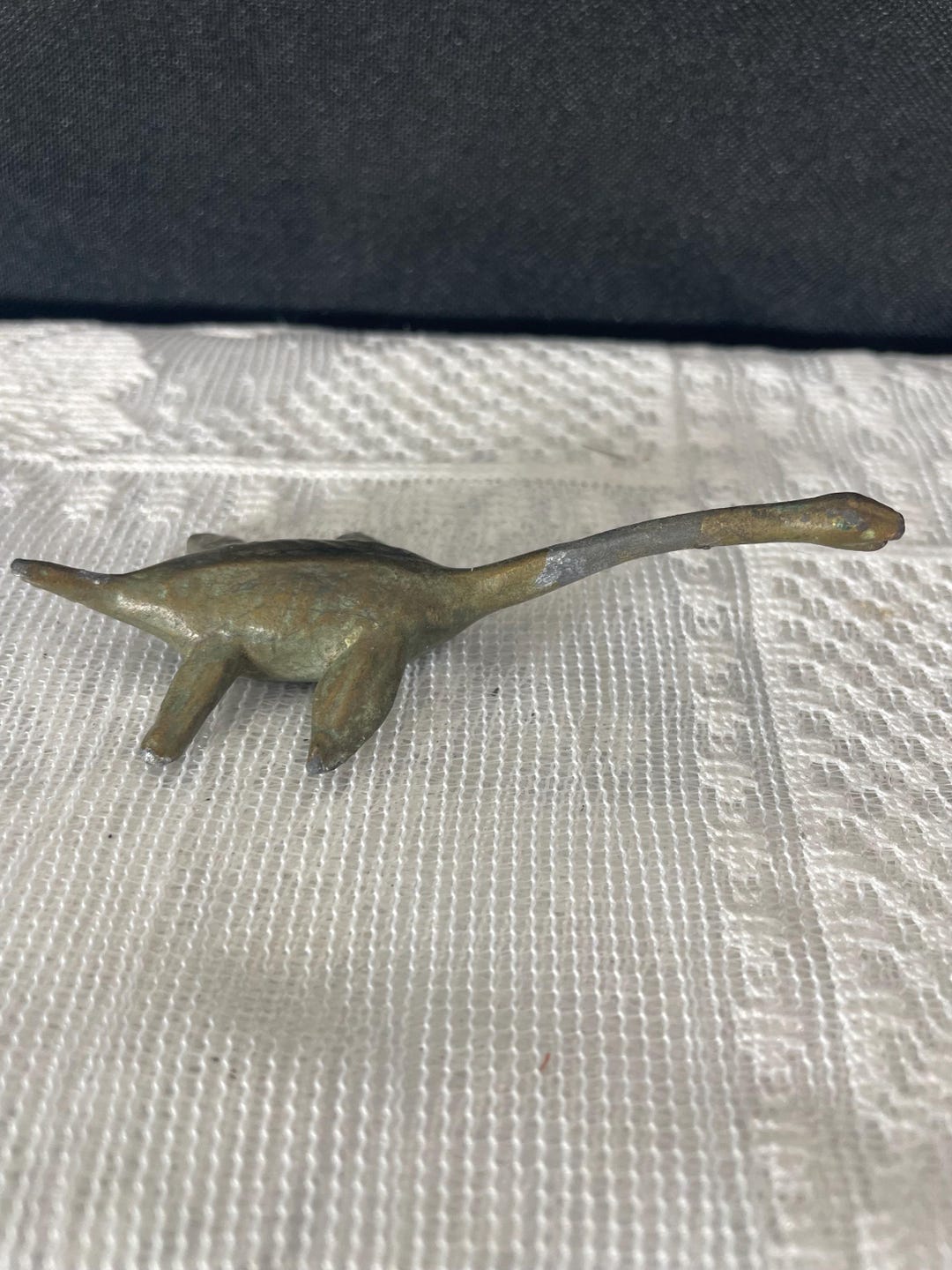 Vintage Bronze Plesiosaur Dinosaur With Green Patina - Etsy