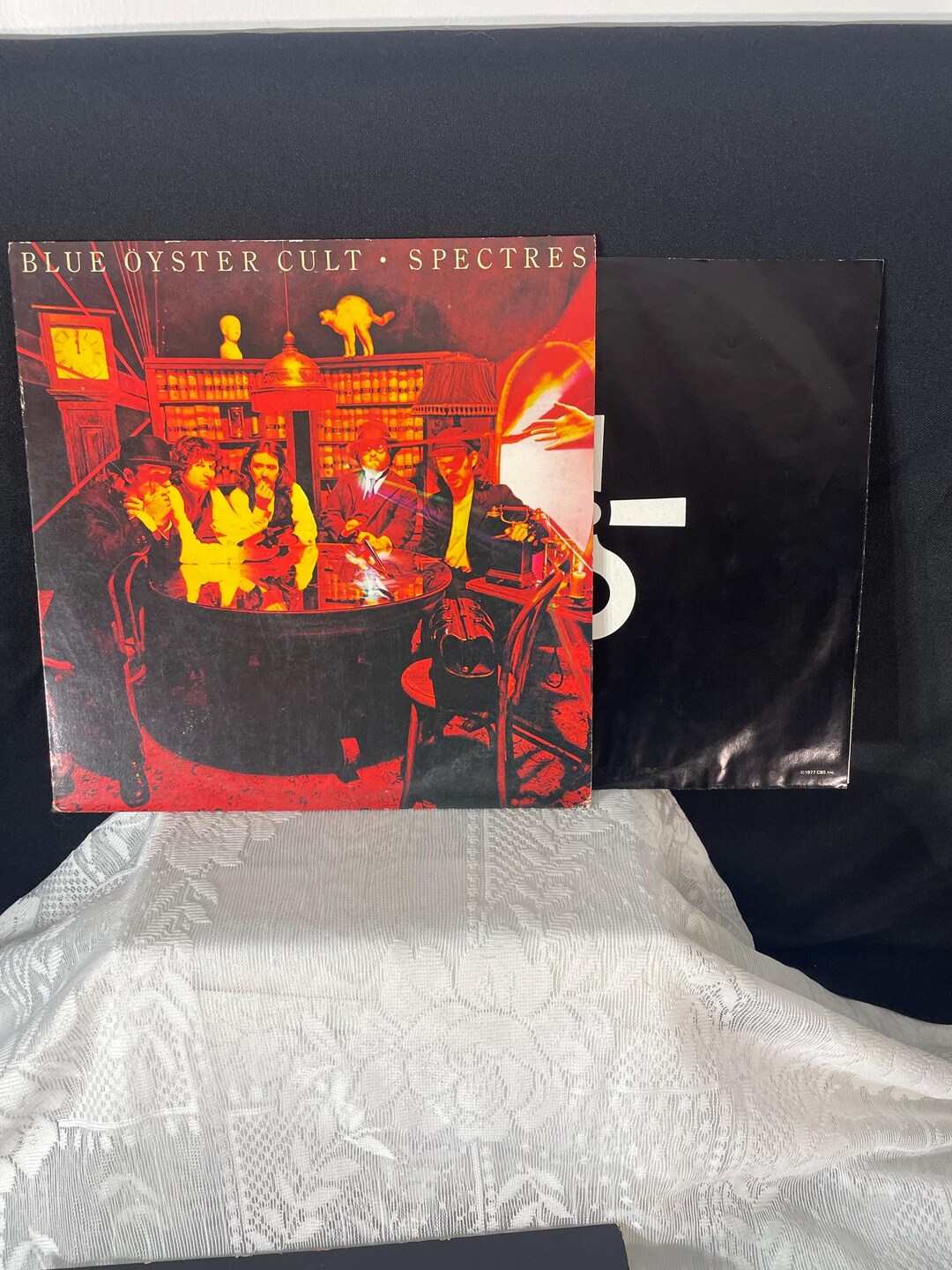 Vintage Blue Poster Cult 1977 Record Spectres - Etsy