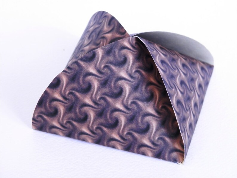 Printable Gift Box Chocolate Swirl Party Favor Box Bon Bon - Etsy