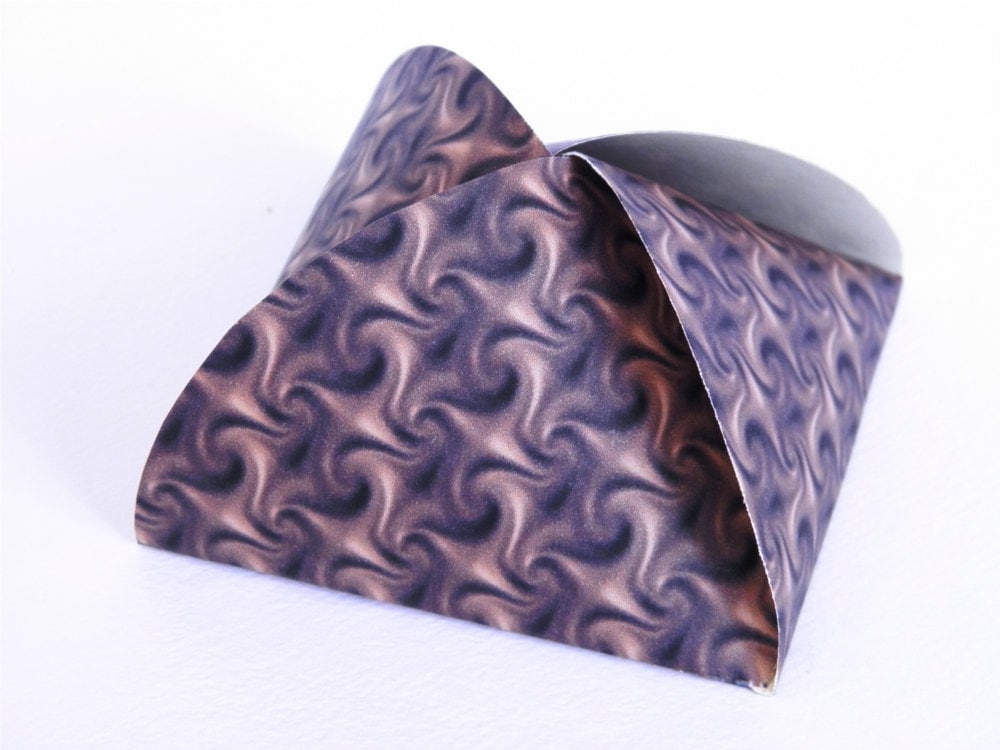 Printable Gift Box Chocolate Swirl Party Favor Box Bon Bon - Etsy