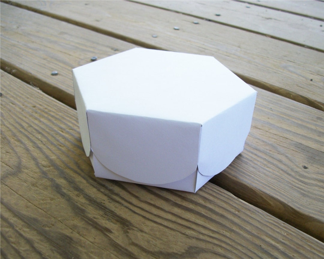 Printable Template: Large Petal Box Template 2 Pieces PDF, PNG, and ...