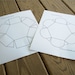 Printable Template: Large Petal Box Template 2 Pieces PDF, PNG, and ...
