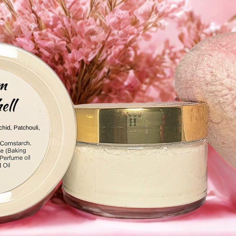 Luxury Body Powder Puff - Etsy
