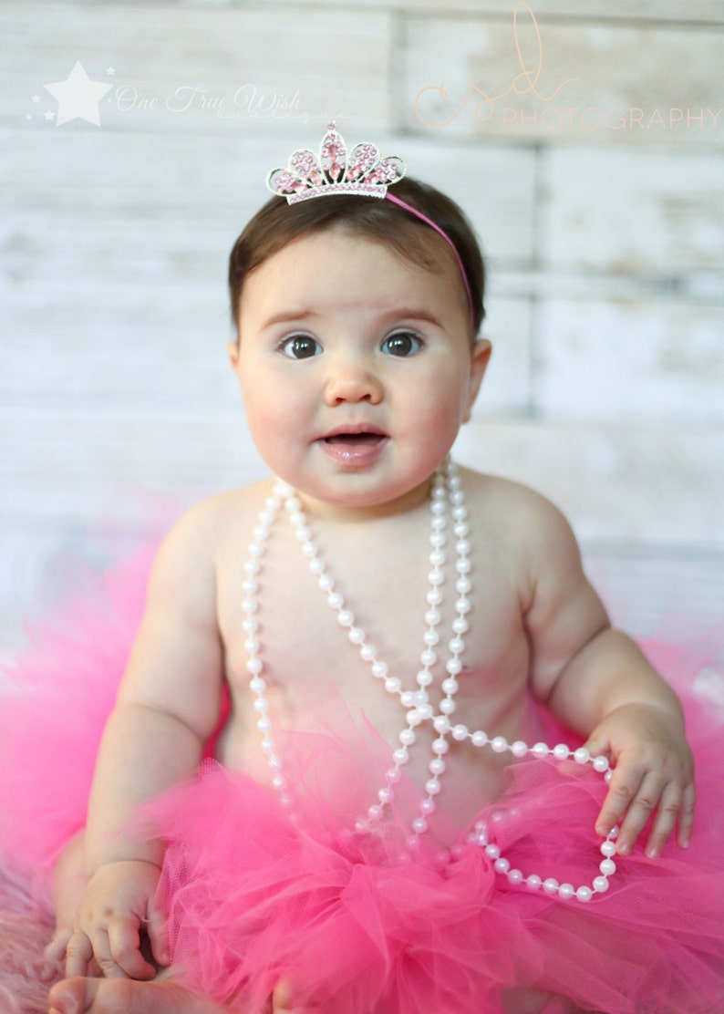 Baby Tiara Crown Elastic Headband Tiara Baby Crown Baby - Etsy