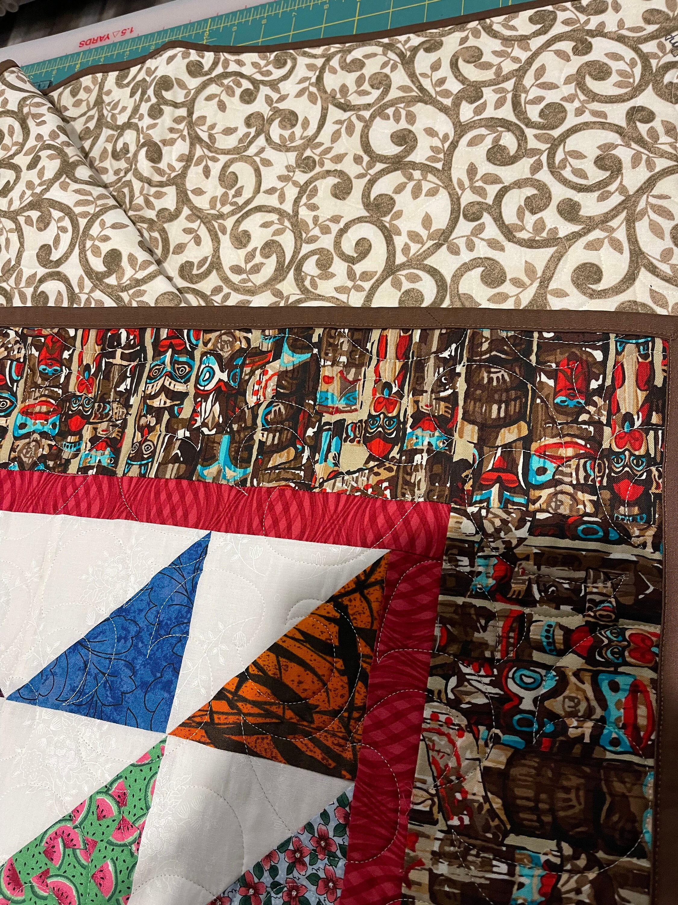 Scrappy Quilt Iron Gate - Etsy