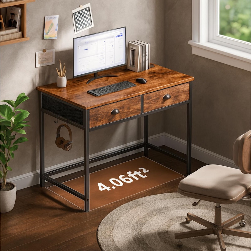 Small Compact Vanity Desk - Etsy