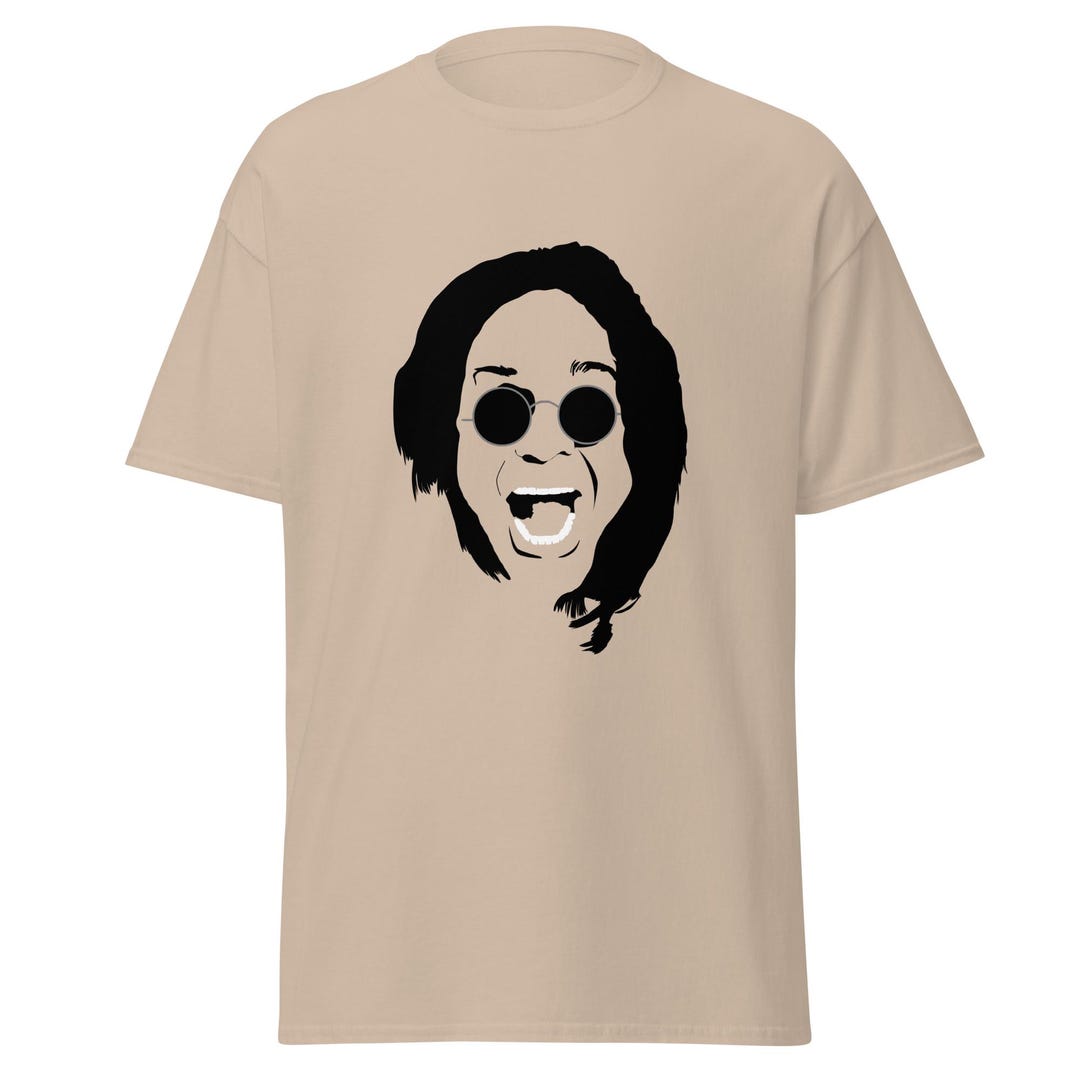 Ozzy Osbourne - Graphic Face Image: Unisex Classic Tee - Etsy