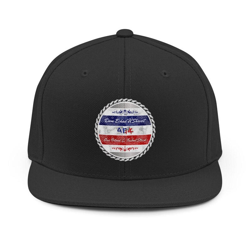 Dam Echad U'shevet - Paleo Hebrew Letters Snapback Hat, Snapback Hat ...