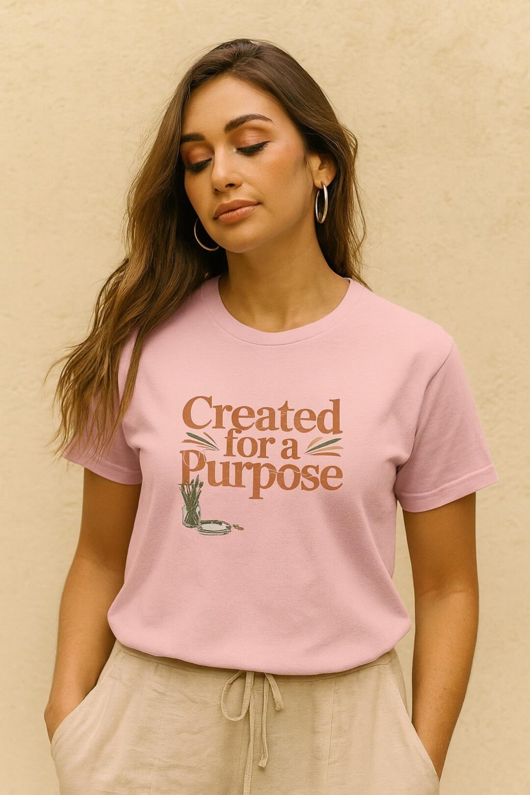 Faith Shirt Created for A Purpose T-shirt Bible Verse Shirt Christian ...