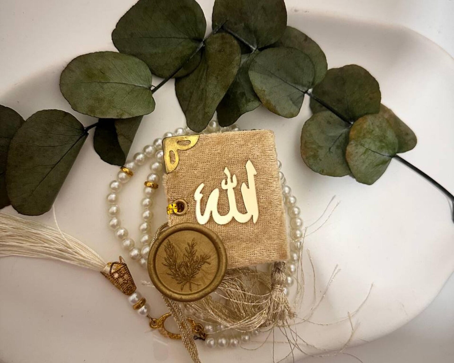 Handmade Mini Quran Gift Set: Islamic Baby Shower Favor - Etsy